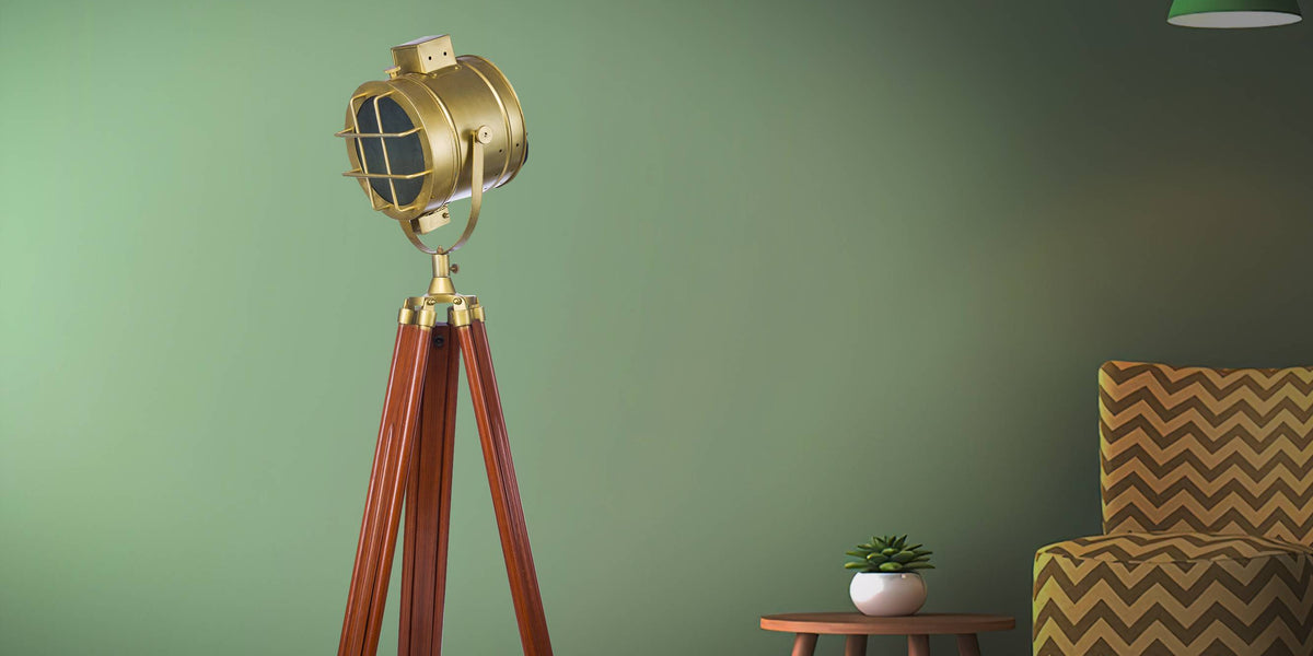 Hollywood Director Spotlight Floor Lamp — The Handmade Store
