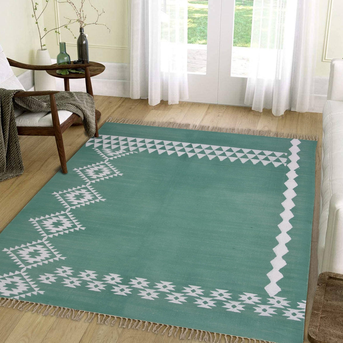 Emerald Green Area Rug — The Handmade Store