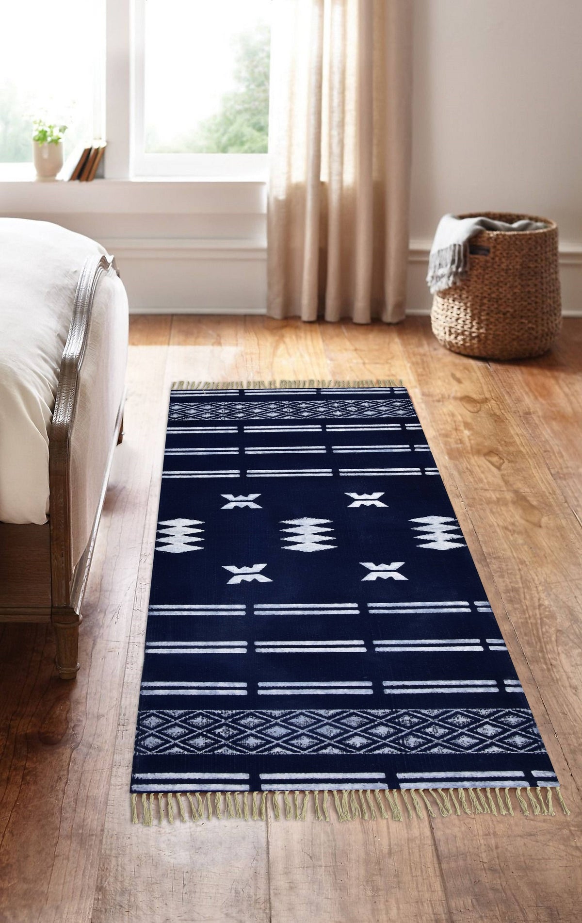 Blue Small Area Rug — The Handmade Store