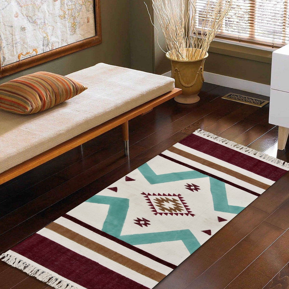 Small Red Area Rug — The Handmade Store